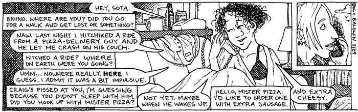 The Peculiar Unnerdiness of Christopher Baldwin - The Comics Journal