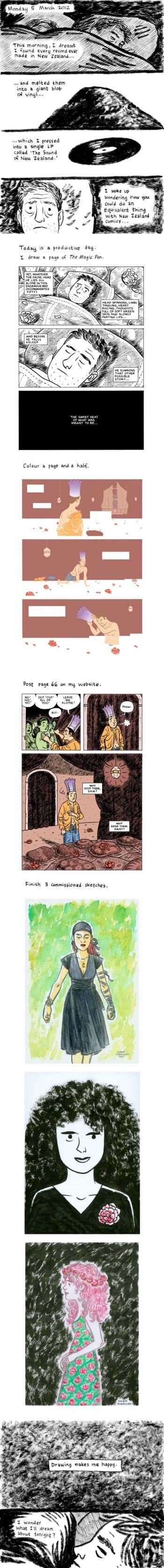 Dylan Horrocks: Day Two - The Comics Journal