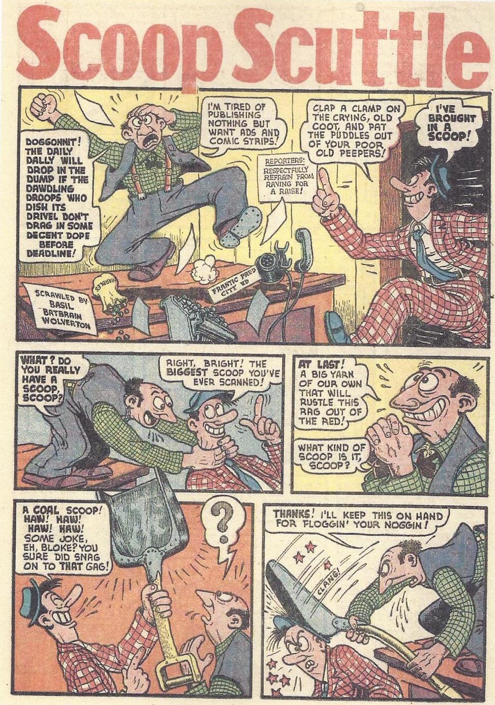 Basil Wolverton - The Comics Journal