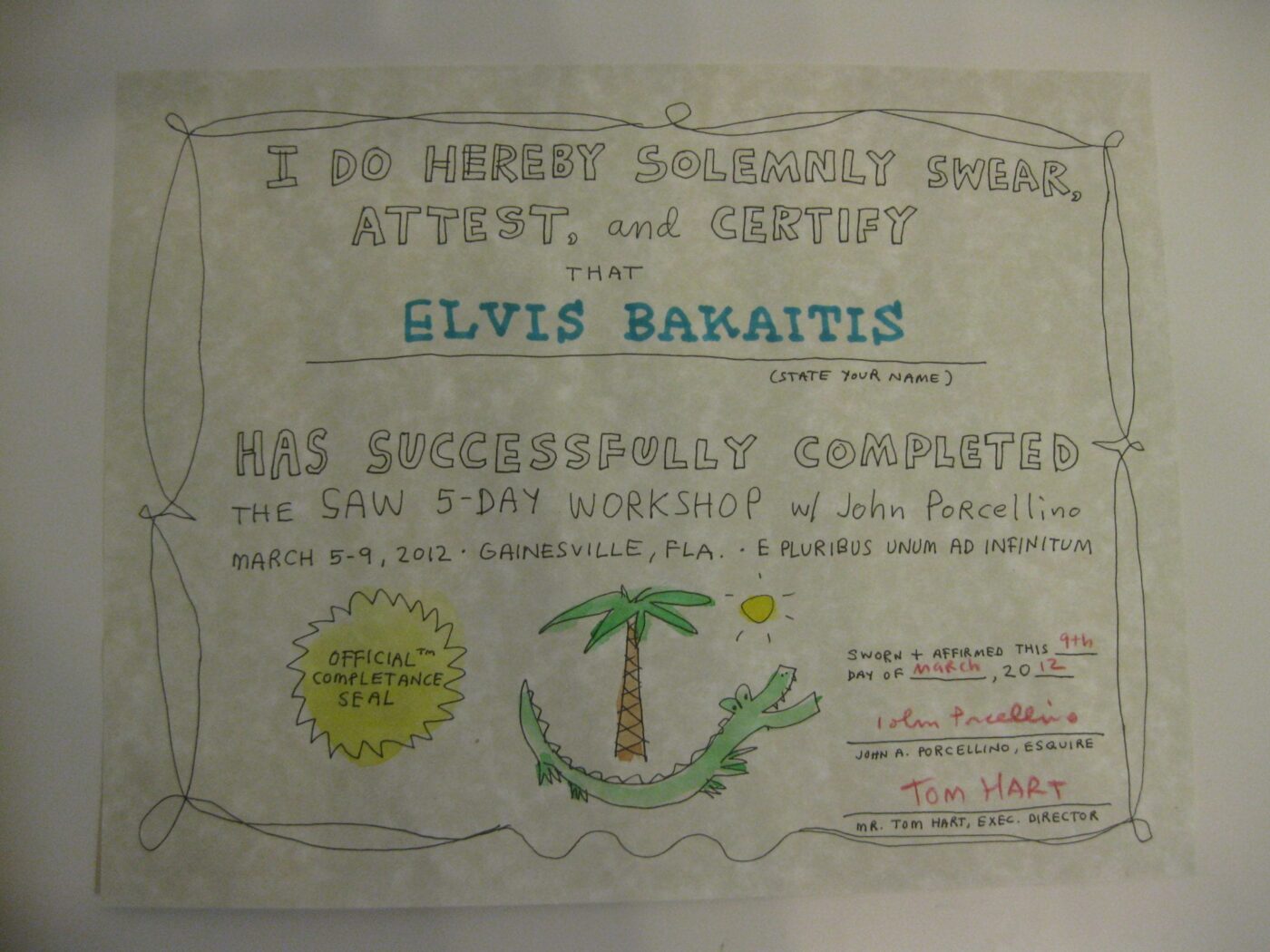 Tom Hart - The Comics Journal