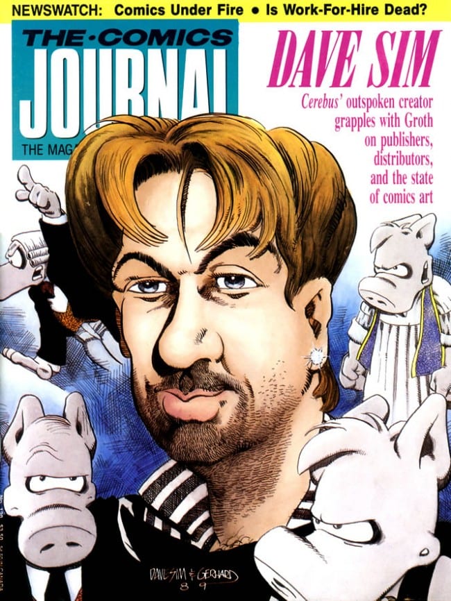 Dave Sim Responds to Expressed Publishing Interest from Fantagraphics ...