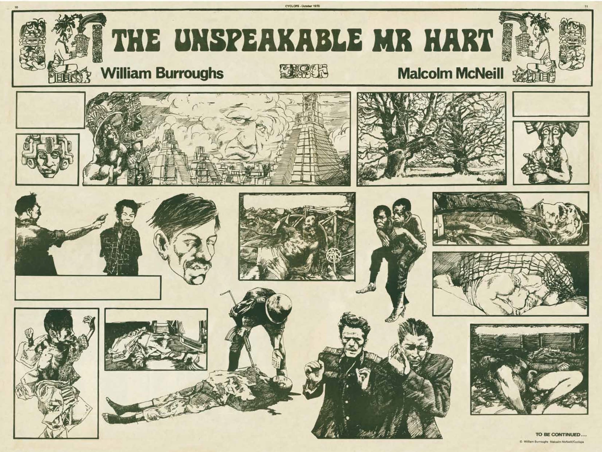 Ah Pook and Bill Burroughs: Two Books - The Comics Journal