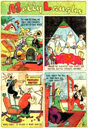 The Lost Comics of Jack Cole - Part Two - 1938