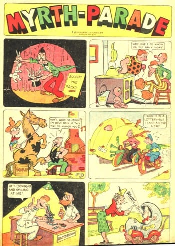 The Lost Comics of Jack Cole - Part Two - 1938