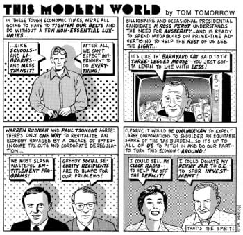 The Tom Tomorrow Interview - The Comics Journal