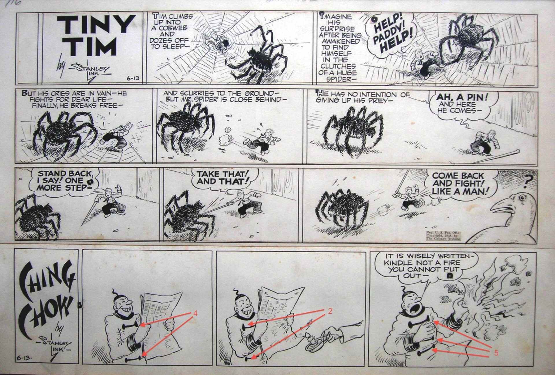 On Ching Chow, Lucky Numbers, and Gambling - The Comics Journal