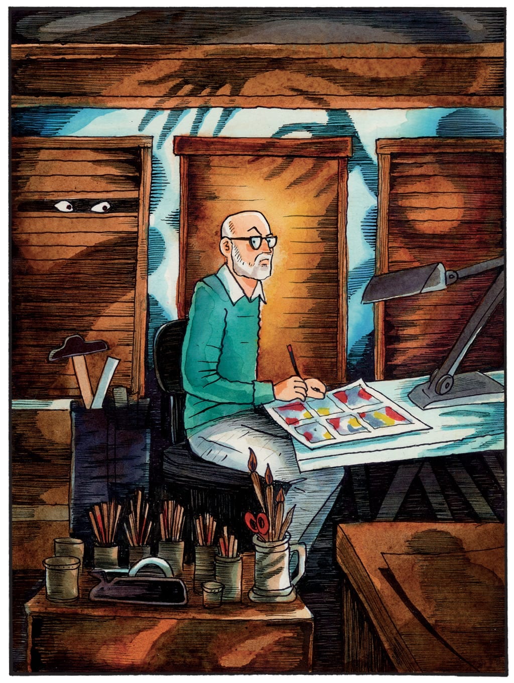 Desk Job - The Comics Journal