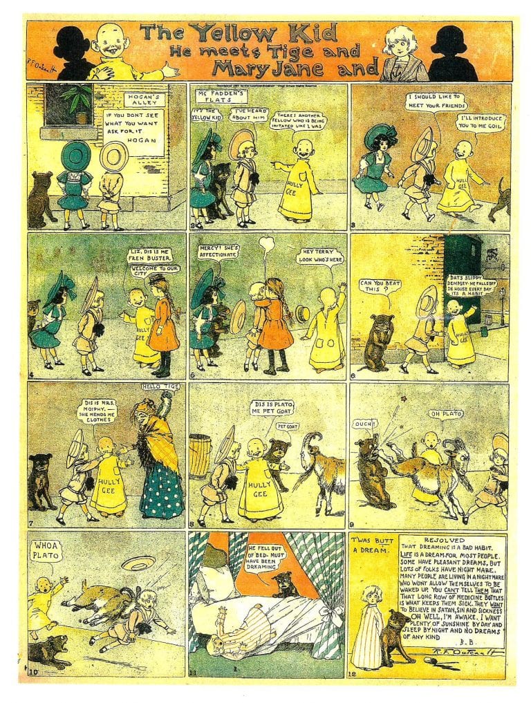 Outcault, Goddard, the Comics, and the Yellow Kid - The Comics Journal