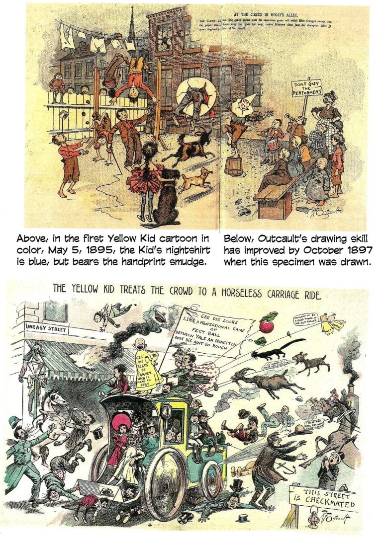 Outcault, Goddard, the Comics, and the Yellow Kid - The Comics Journal