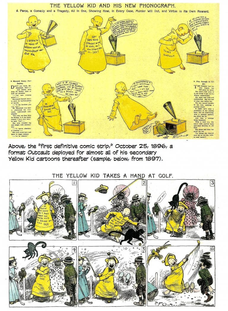 Outcault, Goddard, the Comics, and the Yellow Kid - The Comics Journal