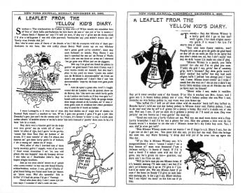 Outcault, Goddard, the Comics, and the Yellow Kid - The Comics Journal