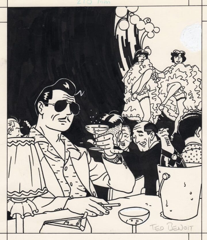 He Walked the Line: Thierry "Ted" Benoit (1947-2016) - The Comics Journal