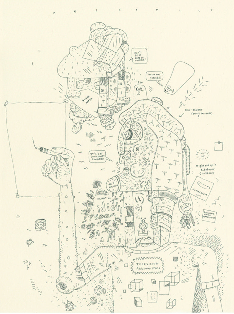 Marc Bell on Comics, Fine Art, Aztecs and The Simpsons - The Comics Journal