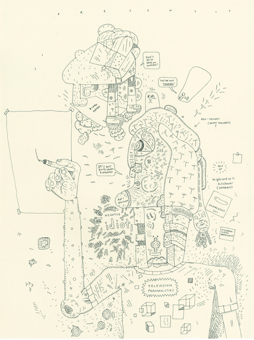 Marc Bell on Comics, Fine Art, Aztecs and The Simpsons - The Comics Journal