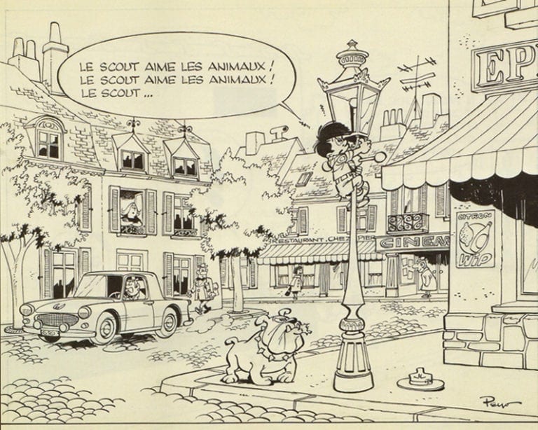 Behind the Blue: The Story of Peyo - The Comics Journal