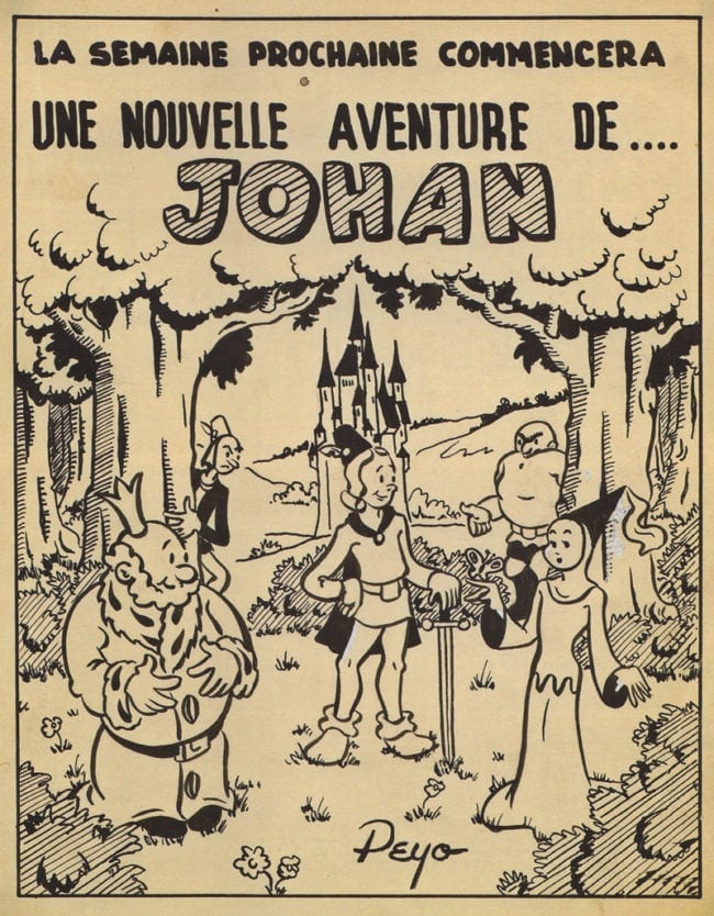 Behind the Blue: The Story of Peyo - The Comics Journal