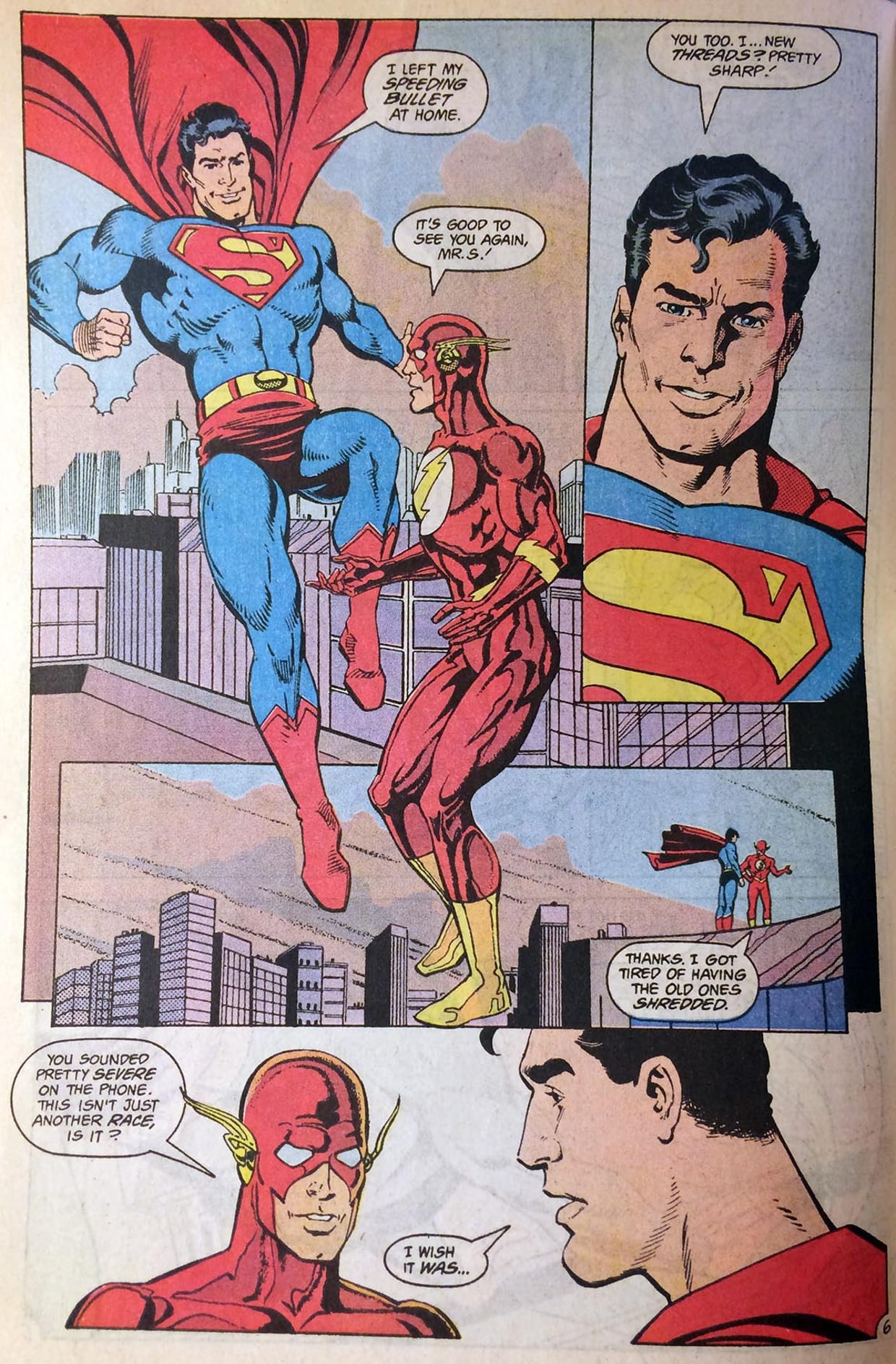 Baron and Messner-Loebs' Flash - Page 4 of 4 - The Comics Journal