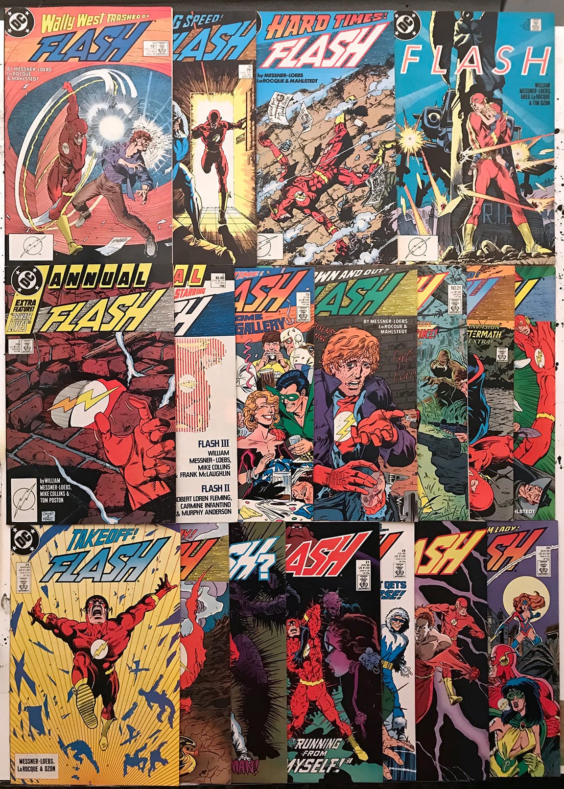 Baron and Messner-Loebs' Flash - Page 2 of 4 - The Comics Journal