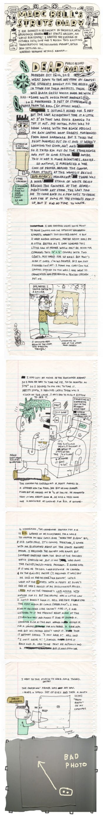 Marc Bell: Day One - The Comics Journal