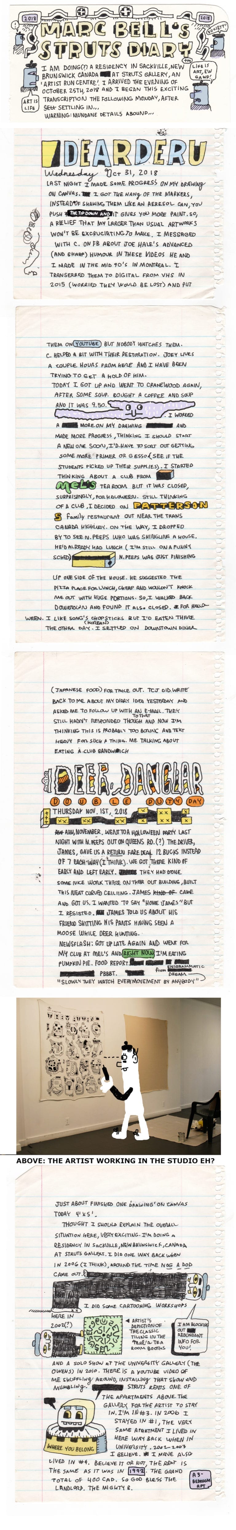 Marc Bell: Day Three - The Comics Journal