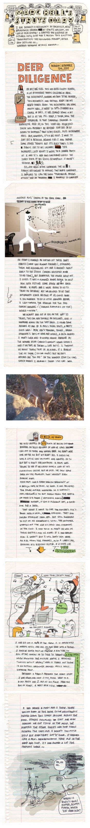 Marc Bell: Day Five - The Comics Journal