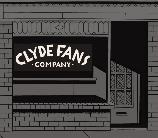 Turning Away From Reality: Seth's Clyde Fans - The Comics Journal