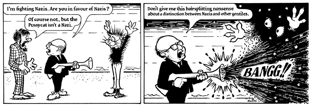 An Interview With Donald Rooum - The Comics Journal