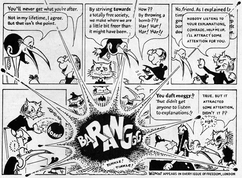 Donald Rooum: April 20, 1928-August 31, 2019 - The Comics Journal