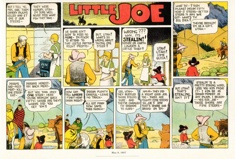 Ed Leffingwell’s Little Joe: the Sunday Comics - The Comics Journal