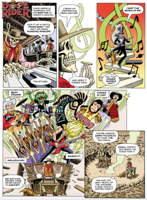 Dope Rider: A Fistful of Delirium - The Comics Journal