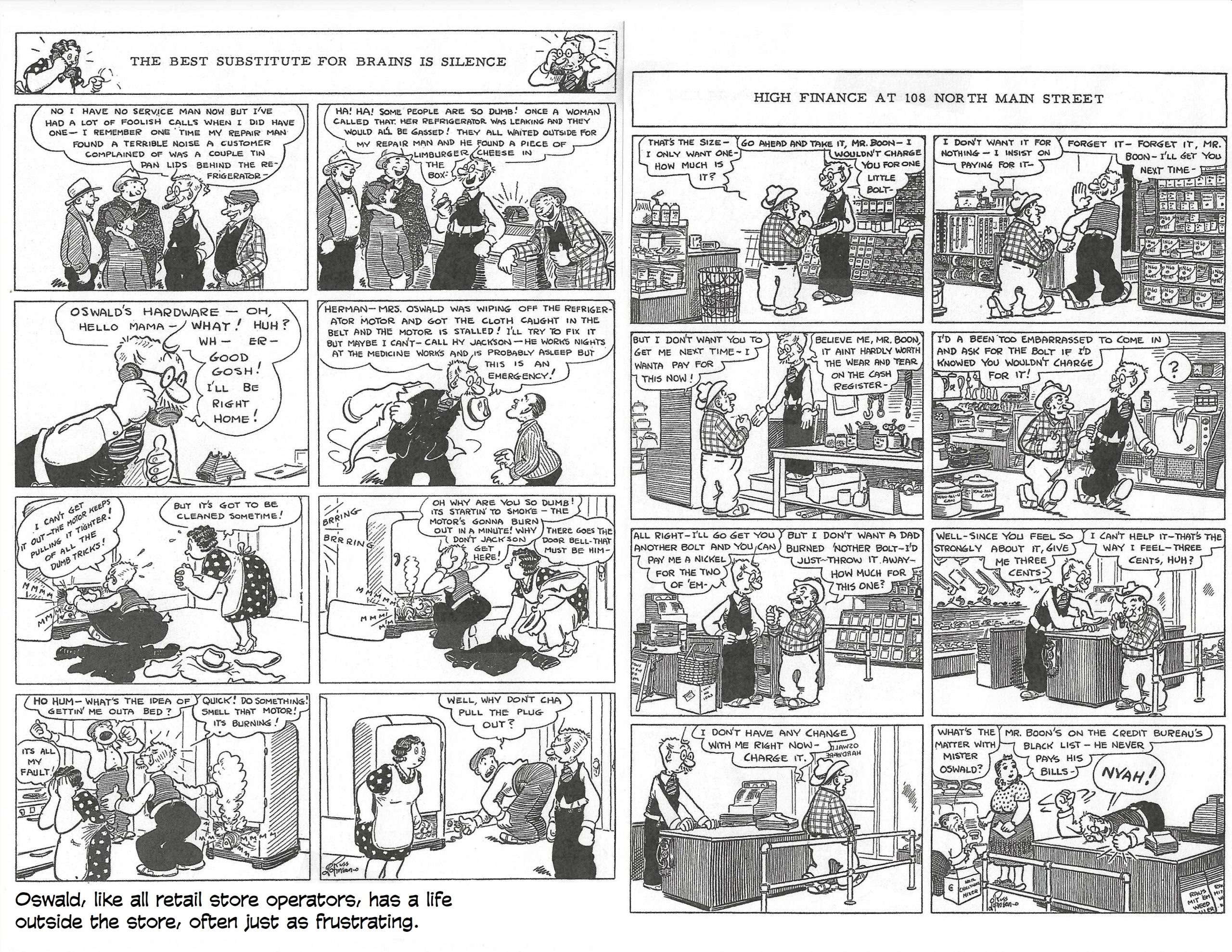 Mister Oswald And His Hardware Store Russ Johnson s Long running Comic Mister Oswald And His Hardware Store Russ Johnson s Long running Comic
