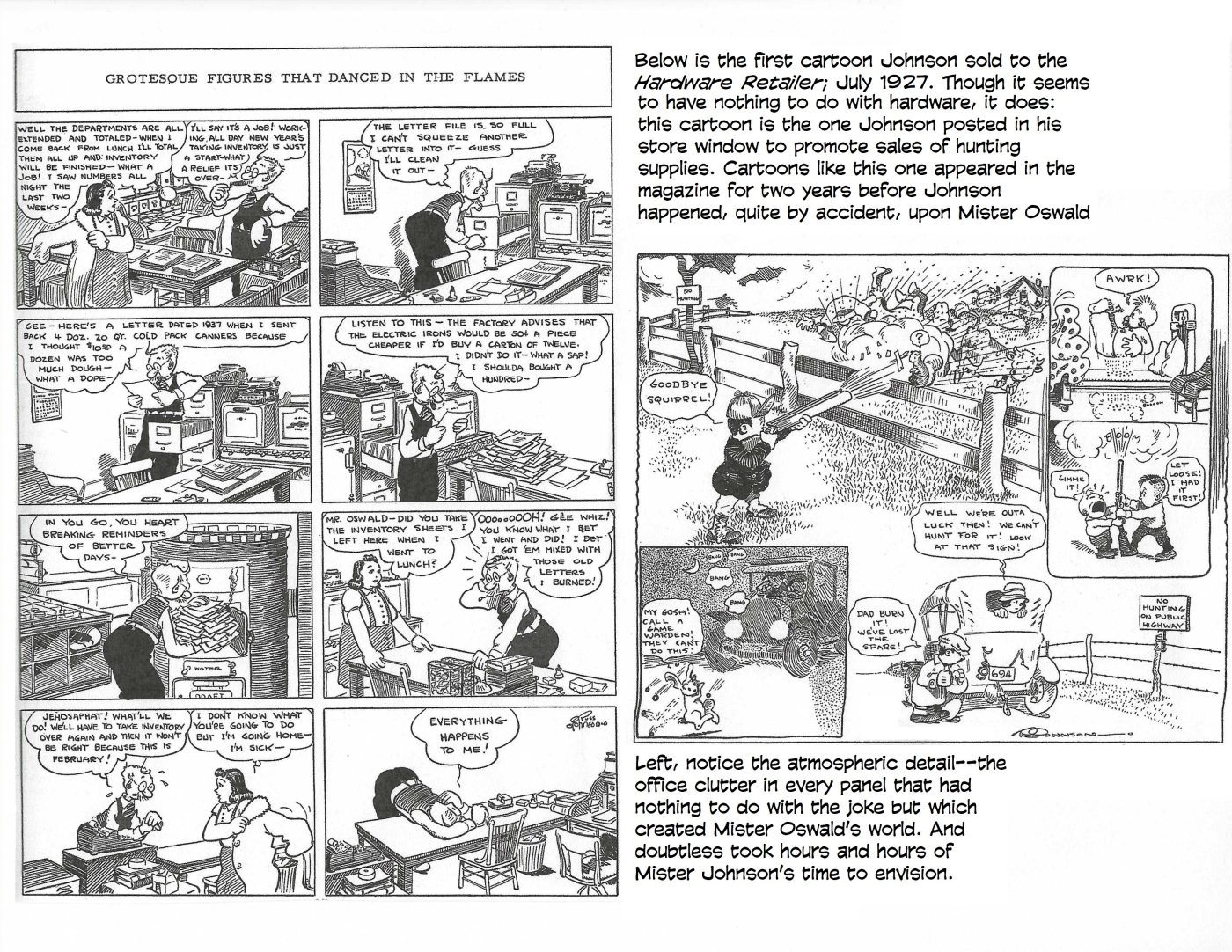 Mister Oswald and His Hardware Store: Russ Johnson's Long-running Comic ...