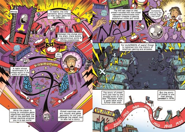 Pinball: A Graphic History of the Silver Ball - The Comics Journal