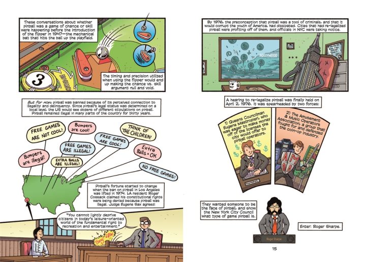 Pinball: A Graphic History of the Silver Ball - The Comics Journal