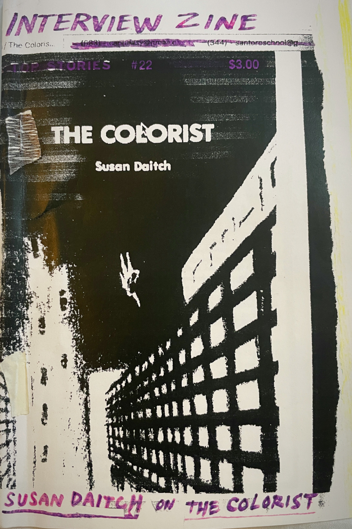 Out of Print: Revisiting Susan Daitch's The Colorist - The Comics Journal