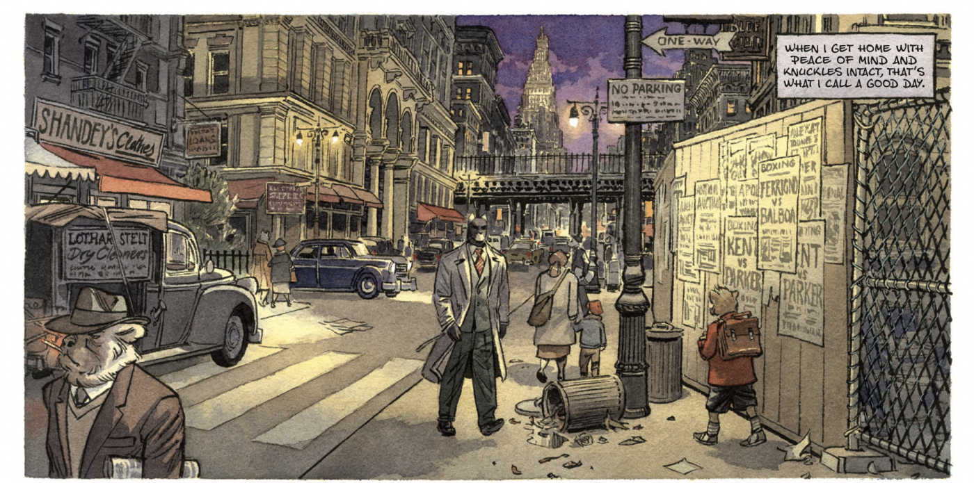 Blacksad: They All Fall Down - Part One - The Comics Journal