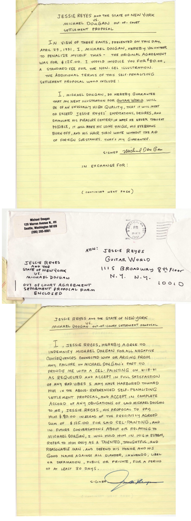 Searching for Michael Dougan - The Comics Journal