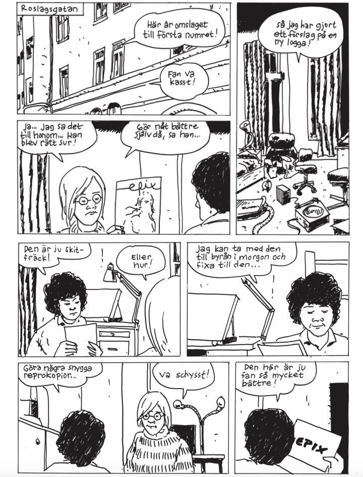 When Adult Comics Came to Sweden - The Comics Journal