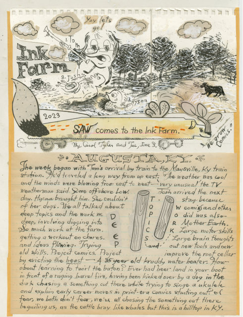 The Ink Farm Jam Comic: Day 5 - The Comics Journal