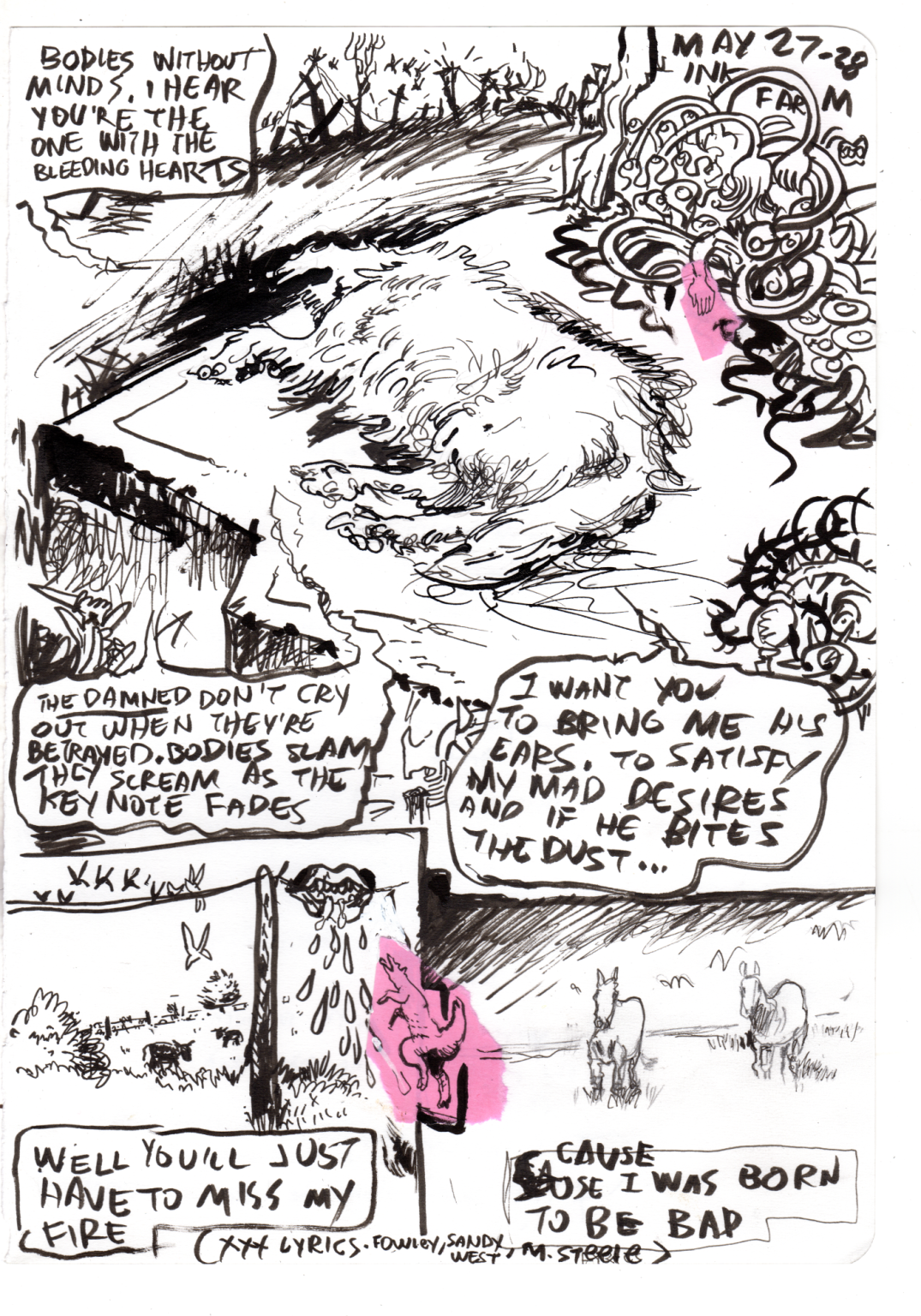 The Ink Farm Jam Comic: Day 3 - The Comics Journal