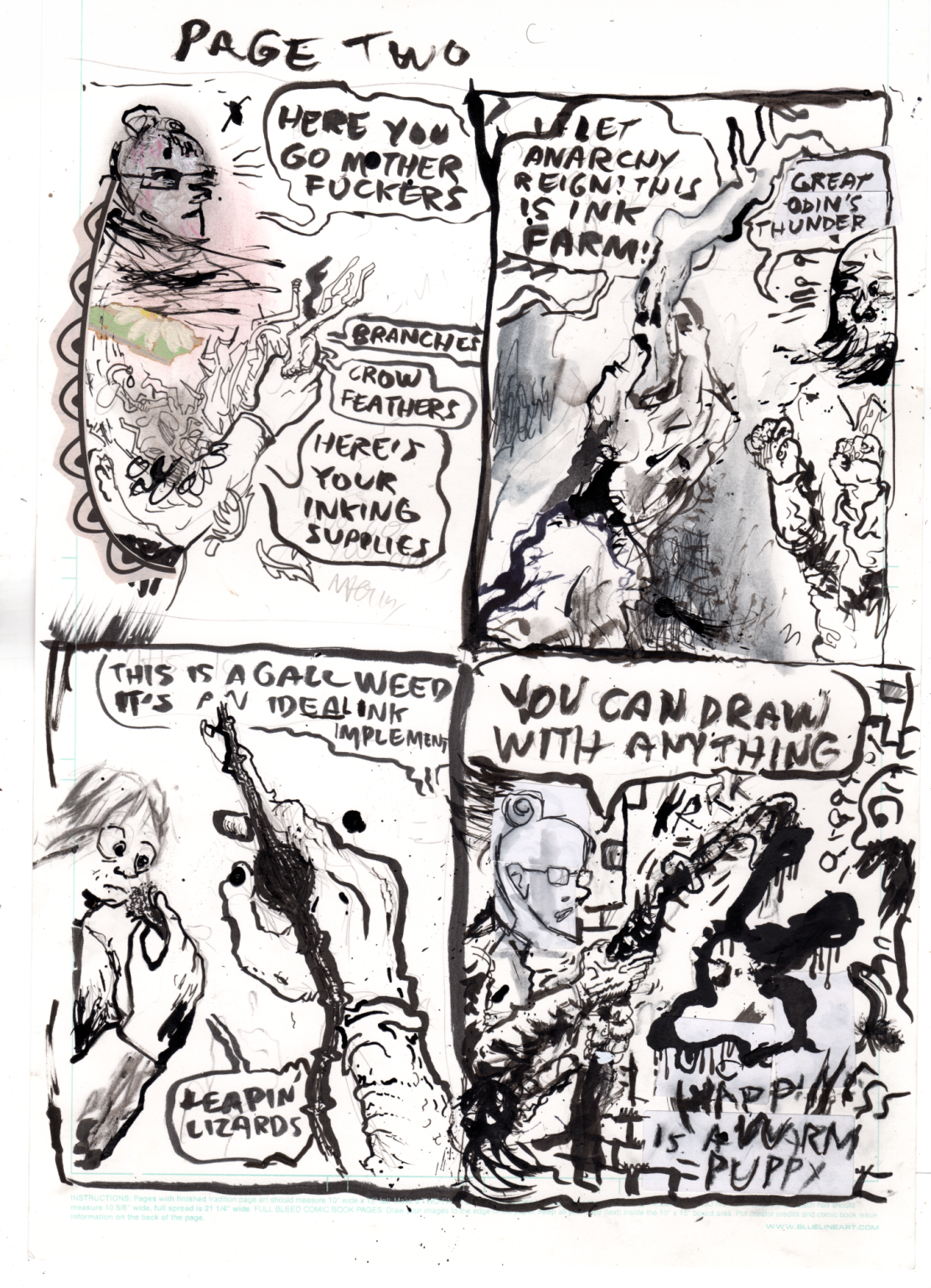The Ink Farm Jam Comic: Day 3 - The Comics Journal