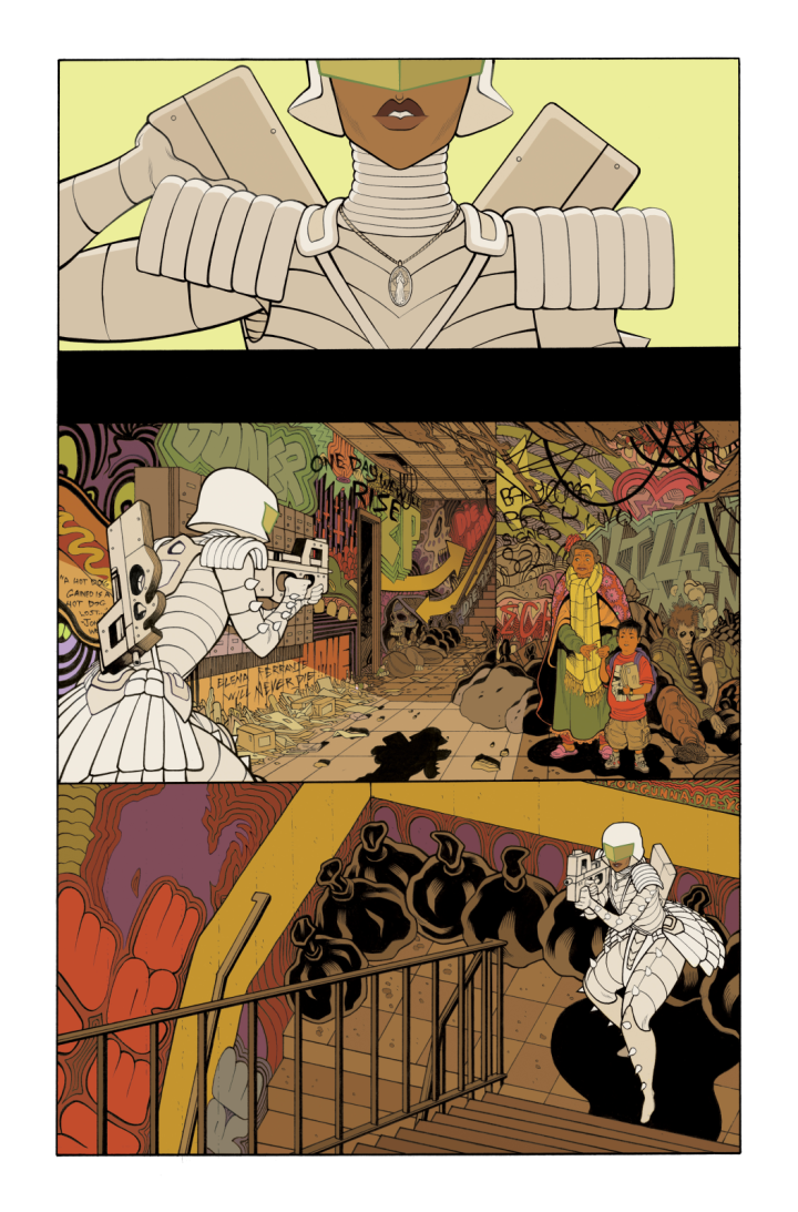 "Go Bleed On That Page, Hero!": The Tradd Moore Interview - The Comics ...