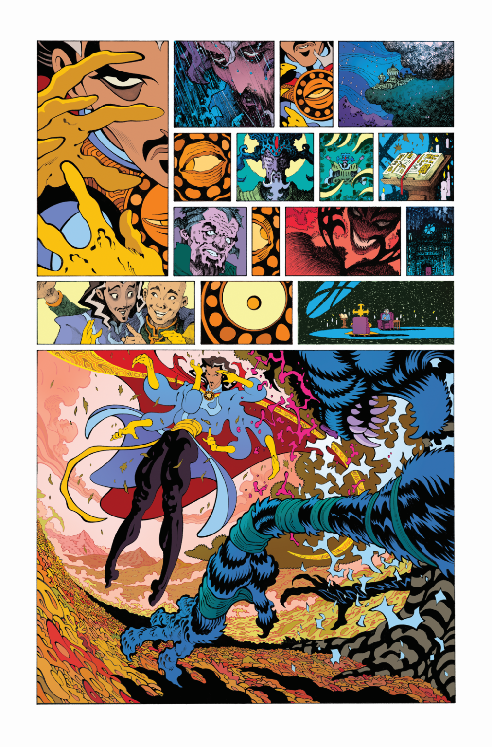"Go Bleed On That Page, Hero!": The Tradd Moore Interview - The Comics ...