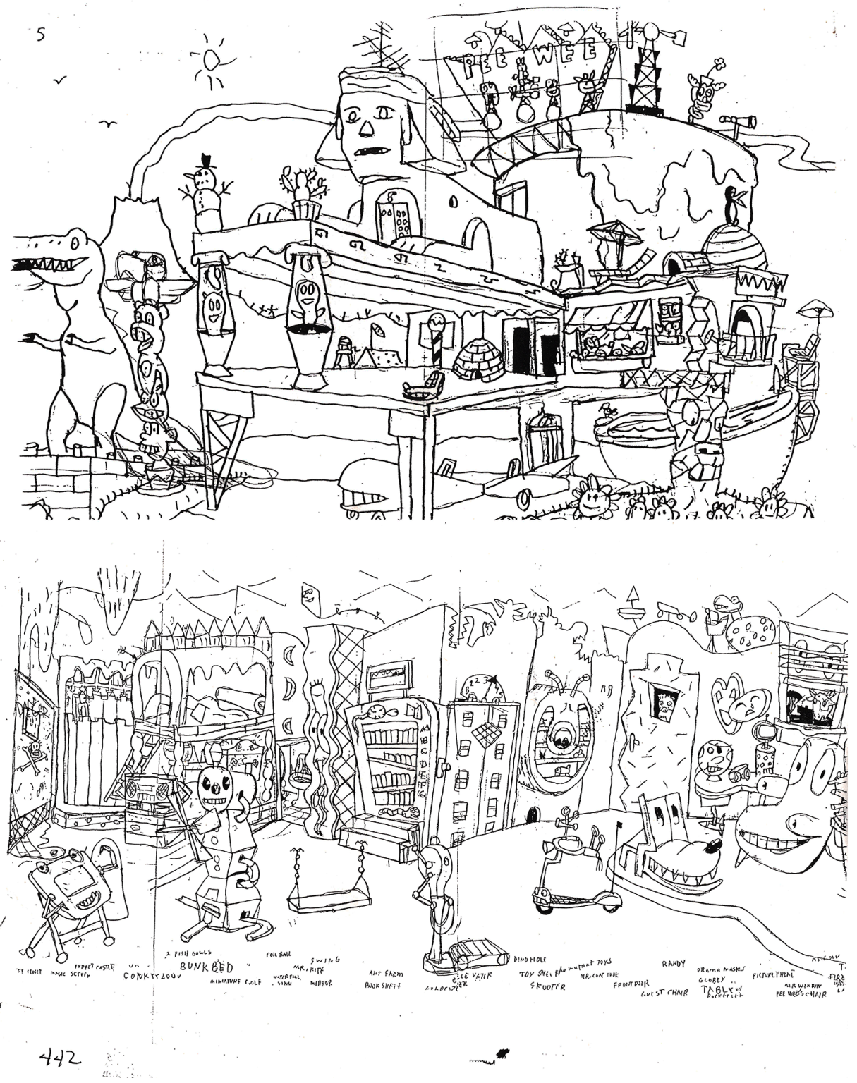 The Artists and Cartoonists Who Designed Pee-wee Herman's World - Part ...