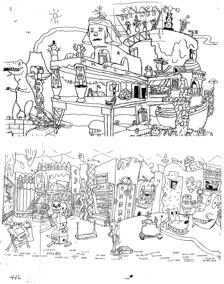 The Artists and Cartoonists Who Designed Pee-wee Herman's World - Part ...