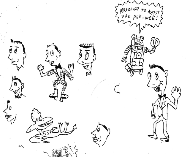 The Artists and Cartoonists Who Designed Pee-wee Herman's World - Part ...