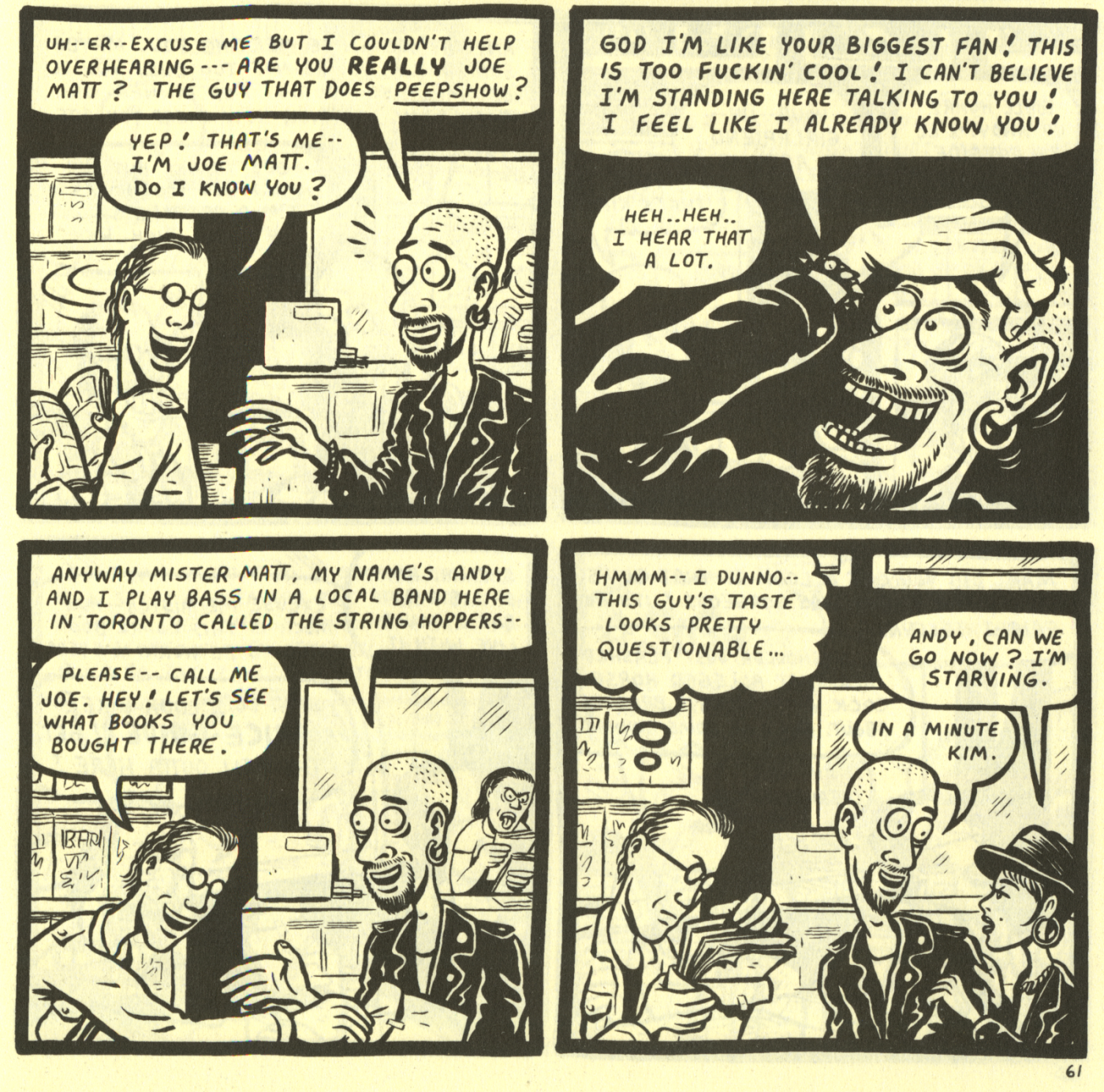 Joe Matt Dies at 60 - The Comics Journal
