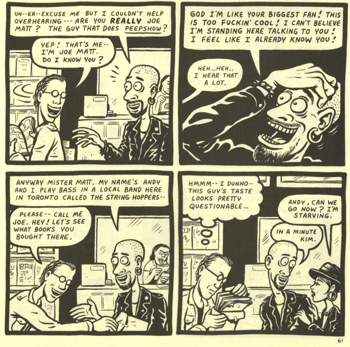 Joe Matt Dies at 60 - The Comics Journal