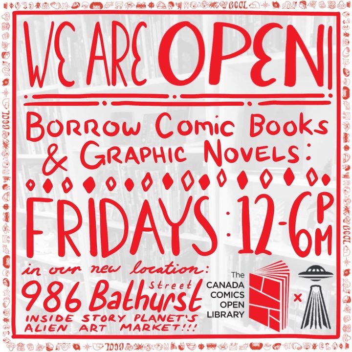 Inside the Canada Comics Open Library with Rotem Anna Diamant & Jordan ...