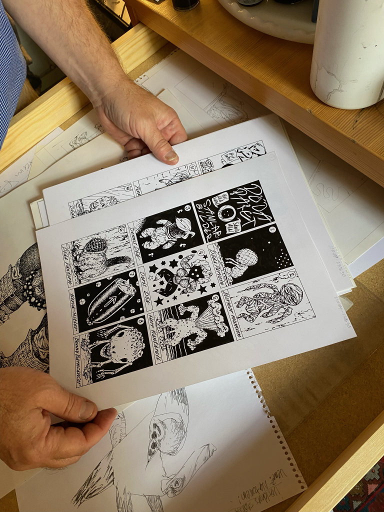 Teddy Bears and Ink: Joakim Pirinen - The Comics Journal